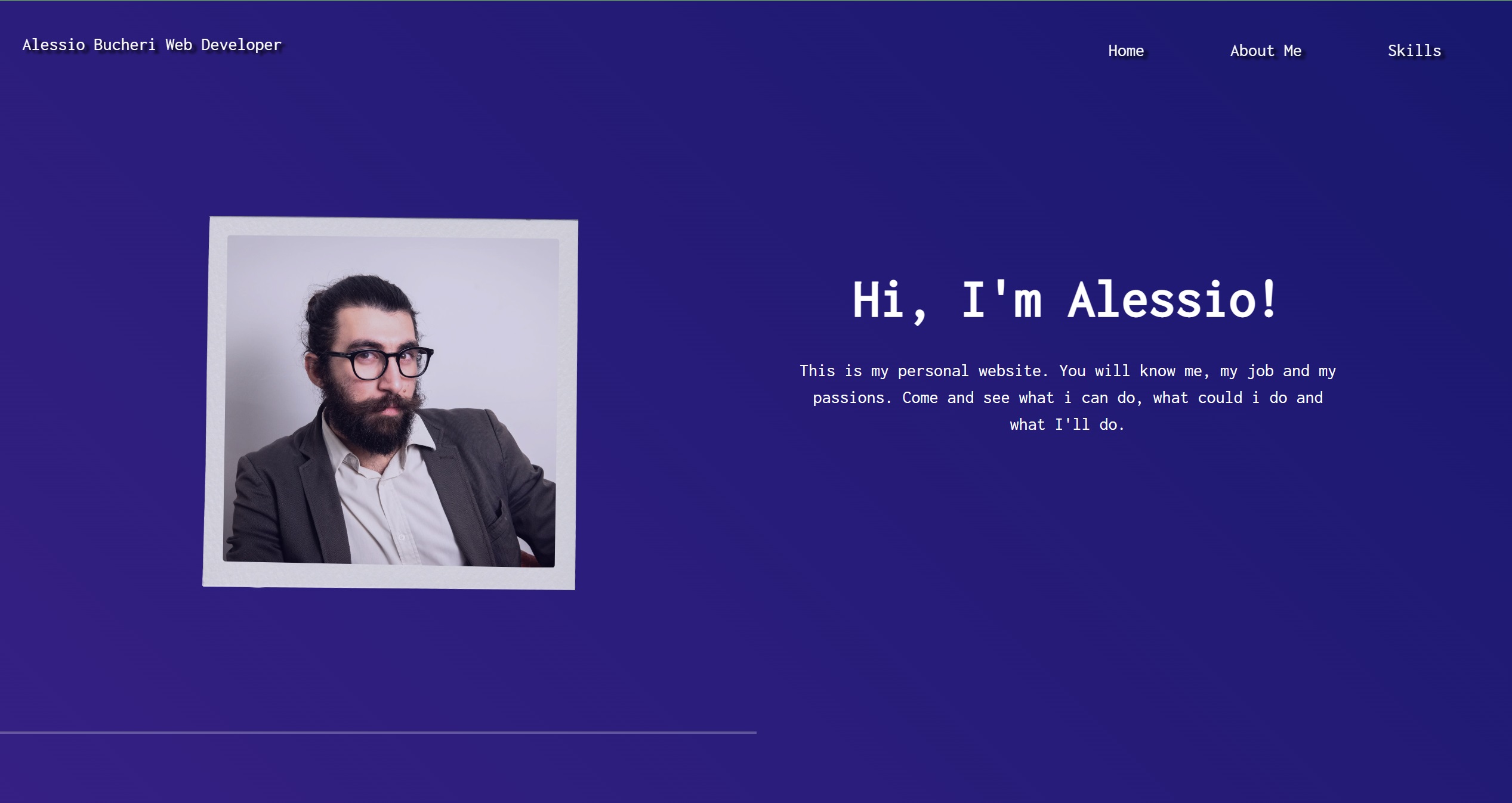 Alessio Bucheri Web Developer